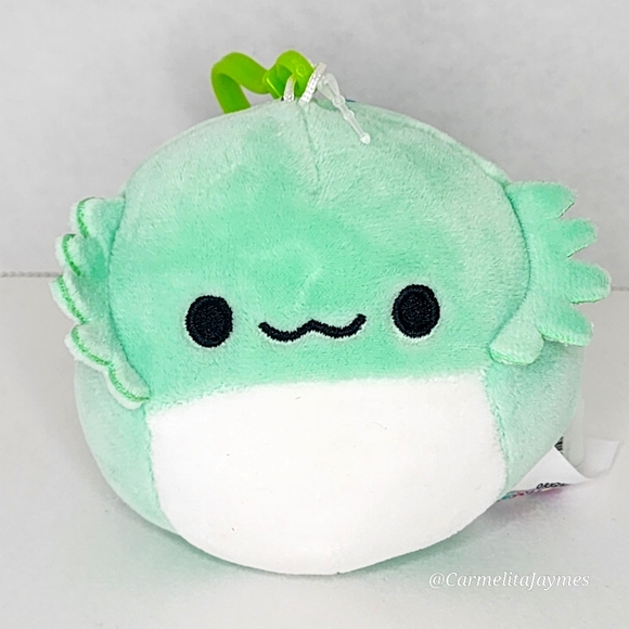 Squishmallows | Toys | Abe Og Turquoise Bearded Dragon Clip 22 Original ...